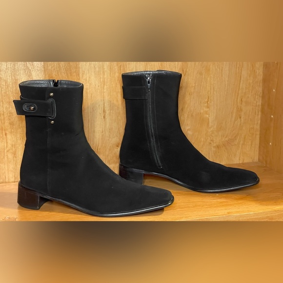 Stuart Weitzman | Shoes | Stuart Weitzman Women Gore Tex Black Square ...